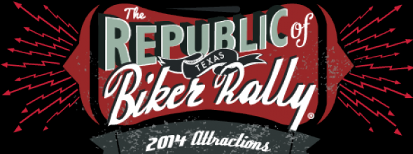 Republic of Texas Biker Rally - ROT Rally - 2014 in USA
